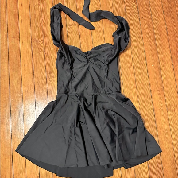 Jessica Rey | Swim | Jessica Rey Marie Swim Dress Long Top Black Ebony ...